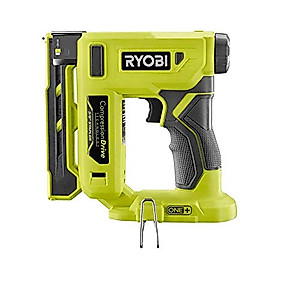 Ryobi 18-Volt Cordless Compression Drive Crown Stapler Combo Kit with Battery and Charger, (Non-Retail Packaging, Bulk Packaged) (Renewed)
