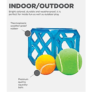 Outward Hound Puzzle Cube Interactive Squeaky Dog Toy