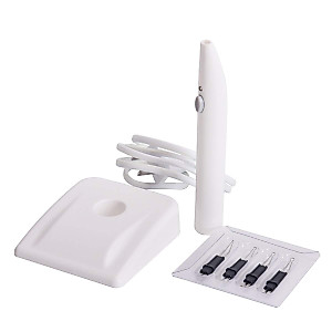 Dent~al Gutta Percha Teeth Gum Cutter Endo Gutta Percha Cutter with 4 Tips 110V