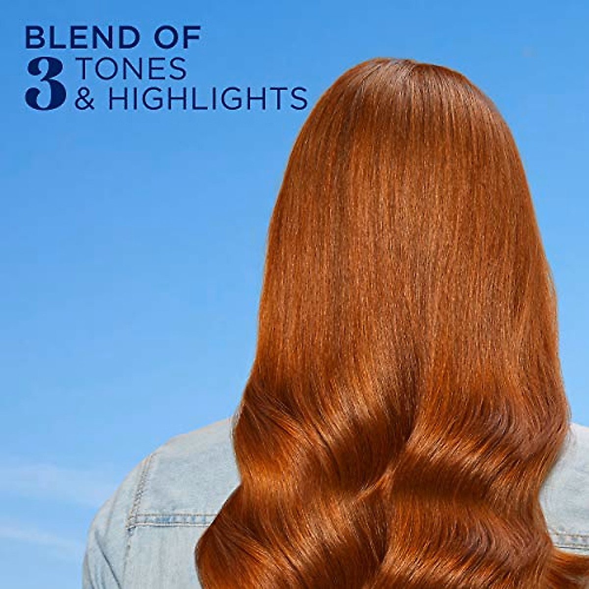 Clairol Nice'n Easy Permanent Hair Dye, 8SC Medium Copper Blonde Hair Color, Pack of 3