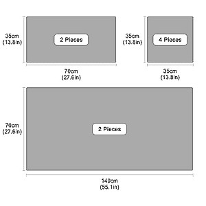 Galxury Bath Towel Set for Bathroom 8 Piece-2 Bath Towels 2 Hand Towels 4 Washcloths Microfiber Coral Velvet Towels Soft and Absorbent Towel LightGray