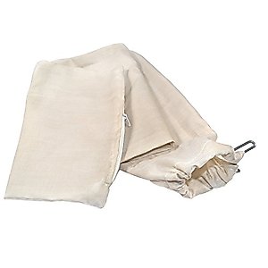 HQRP Dust Collector Bag compatible with DeWalt DW745, DW744, DW744X, DWE7491RS, DWE7480, 745, 744, 744x, 7480, 7491 10-inch Tablesaws Planers, 2.5" Dust Port