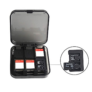 Nintendo Switch Card Cases and storage- 24 and 2 Hard Shell Box for Switch Game Card Protective Shockproof Cartridge Holder Storage hard Box for Nintendo Switch NS