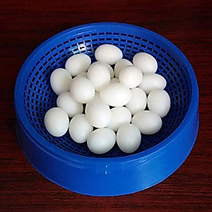 Pigeon False Eggs Fake Eggs 10pc Filled Plastic Simulation for Hatch Breeding Supplies Dropship Plastic Pigeon Egg Solid Pigeon Fake Egg Pigeon Hatching Supplies