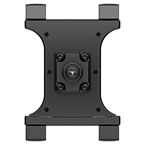 Tackform Universal Tablet Holder with 20mm Ball | Compatible with All iPad Mini/Air/Pro, Galaxy Devices, More | Spring Loaded Grip | Commercial Grade