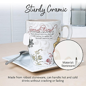 Mark My Words Special Friend Mug, 4-3/4-Inch, 20-Ounce Capacity