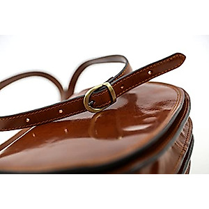 Time Resistance Leather Cross Body Bag for Women Shoulder Bag Messenger Purse