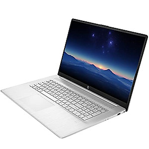 HP 17 Laptop, 17.3" HD+ Touchscreen, AMD Ryzen 5 5625U, 16GB DDR4 RAM, 1TB PCIe SSD, Wi-Fi, Backlit Keyboard, Fingerprint Reader, HDMI, Windows 11 Home, Silver¡­