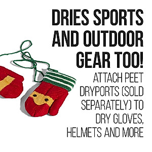 PEET, Advantage Plus 4-Shoe Electric Shoe and Boot Dryer with Fan & Heat Settings, Made in the USA, Black