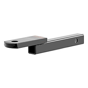 CURT 45019 Class 1 Trailer Hitch Ball Mount, Fits 1-1/4-Inch Receiver, 2,000 lbs, 3/4-Inch Hole, 1-1/4-In Drop, 5/8-Inch Rise