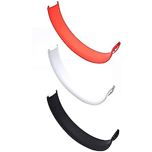 Adhiper Replacement Cushion Solo 3 Cushion Replacement Top Headband Foam Rubber Cushion Pad is Compatible with Solo 2.0 Solo 3.0 Wired Wireless Headphone (White)