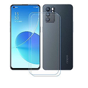 FZZSZS (2-Pack) Screen Protector for Oppo Reno 6 5G, Anti Scratch 9H Hardness Protective Film Premium HD Clarity Tempered Glass Friendly Designed for Oppo Reno 6 5G (6.43")