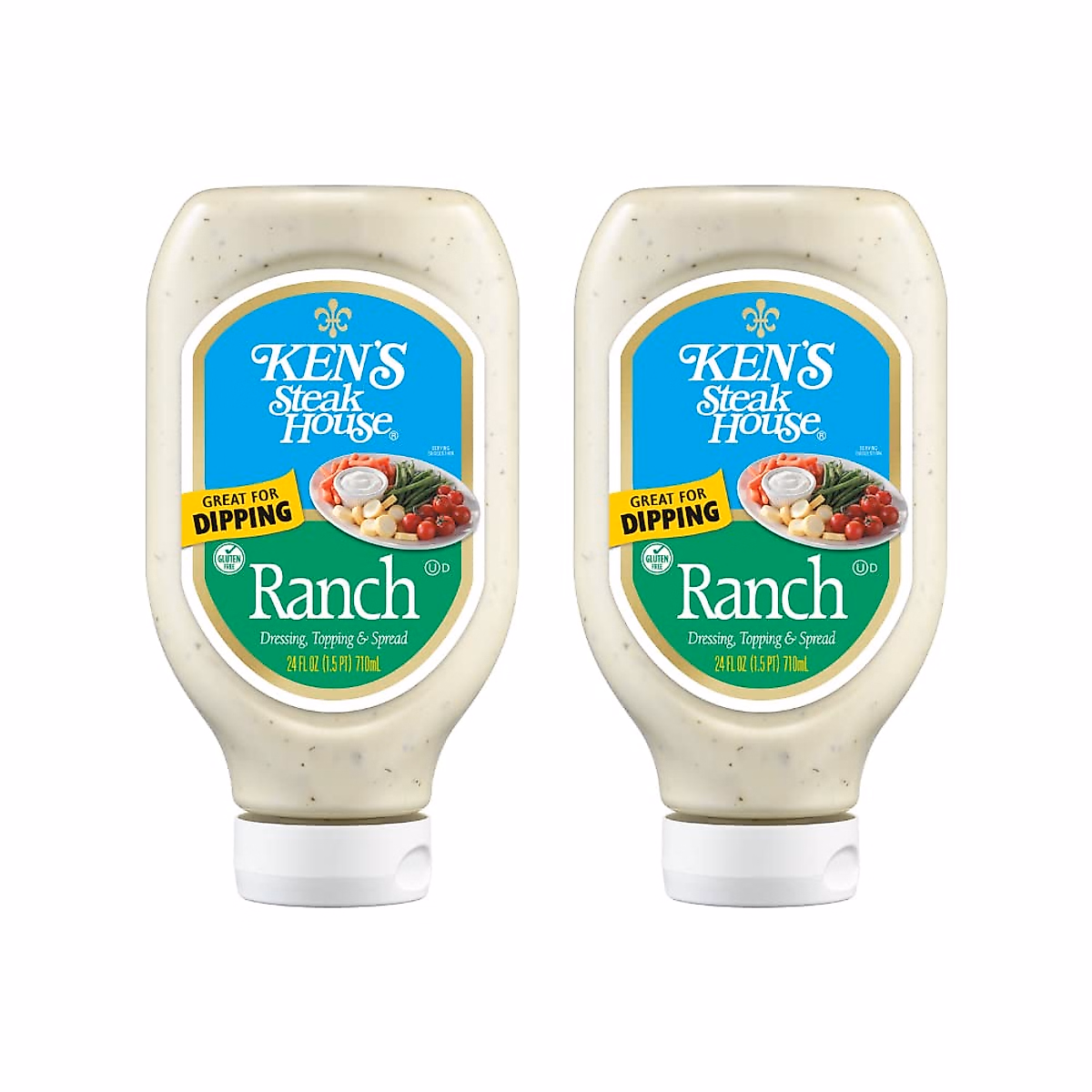 Ken's Steak House Ranch Dressing (24 Ounce (Pack of 2))