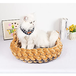 Chunky Yarn for Arm Knitting, guofa Giant Soft Fleece Yarn Bulky Yarn for Throw Blanket Pillow, Hand Knitting Bag, Cat Bed and DIY Home Decorations