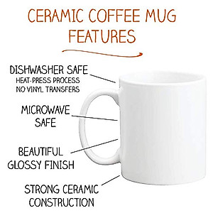 Gamer Coffee Mug Video Gaming Gift For Men Guys Girls - I Went Outside Once - 11 Ounce Ceramic Gift