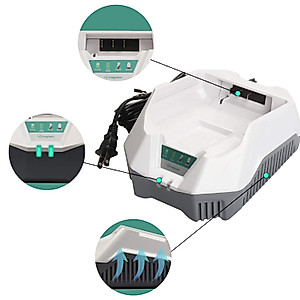 Enegitech 58V Lithium-ion Charger for Enegitech 58V Battery Power Head System (Charger Only)