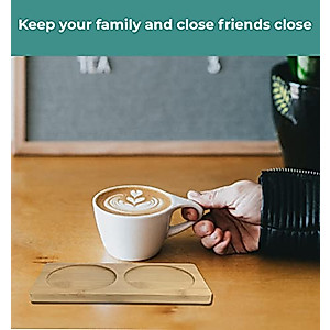 IBNBAQAR Wooden Tray | Oil Dispenser Tray 19.3 * 9.14 cm (1 Piece) |7.7X3.7 Wooden Serving Tray | Mini Bamboo Tray | Wooden Tray for Cooking Oil Bottles | Soap Dispenser Tray