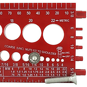 Stainless 1/4-20 x 1-1/4" (1/2" to 3" Available) Socket Flat Head Screws, Full Thread, Hex Drive, Stainless Steel 18-8, Coarse Thread (1/4-20 x 1-1/4")