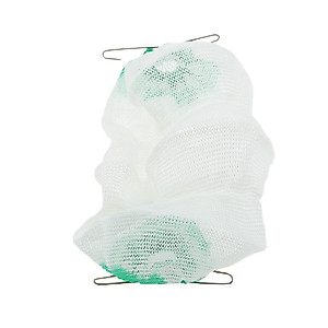 Meuey Lyot Gas Lamp Mantles 3 Layers Gas Lamp Mantles Propane Lantern Mantles and 2 Mounting Clips Gas Lamp Mantles Accordion-Shaped Mantles Lanterns-4PCS