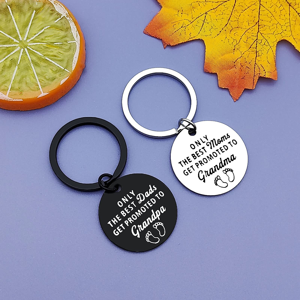 Pregnancy Announcement Gifts New Grandparents Gifts Keychain New Grandma and Grandpa Gifts Jewelry New Grandparent Announcement First Time Pregnancy Gifts Mother's Day Father's Day Gifts