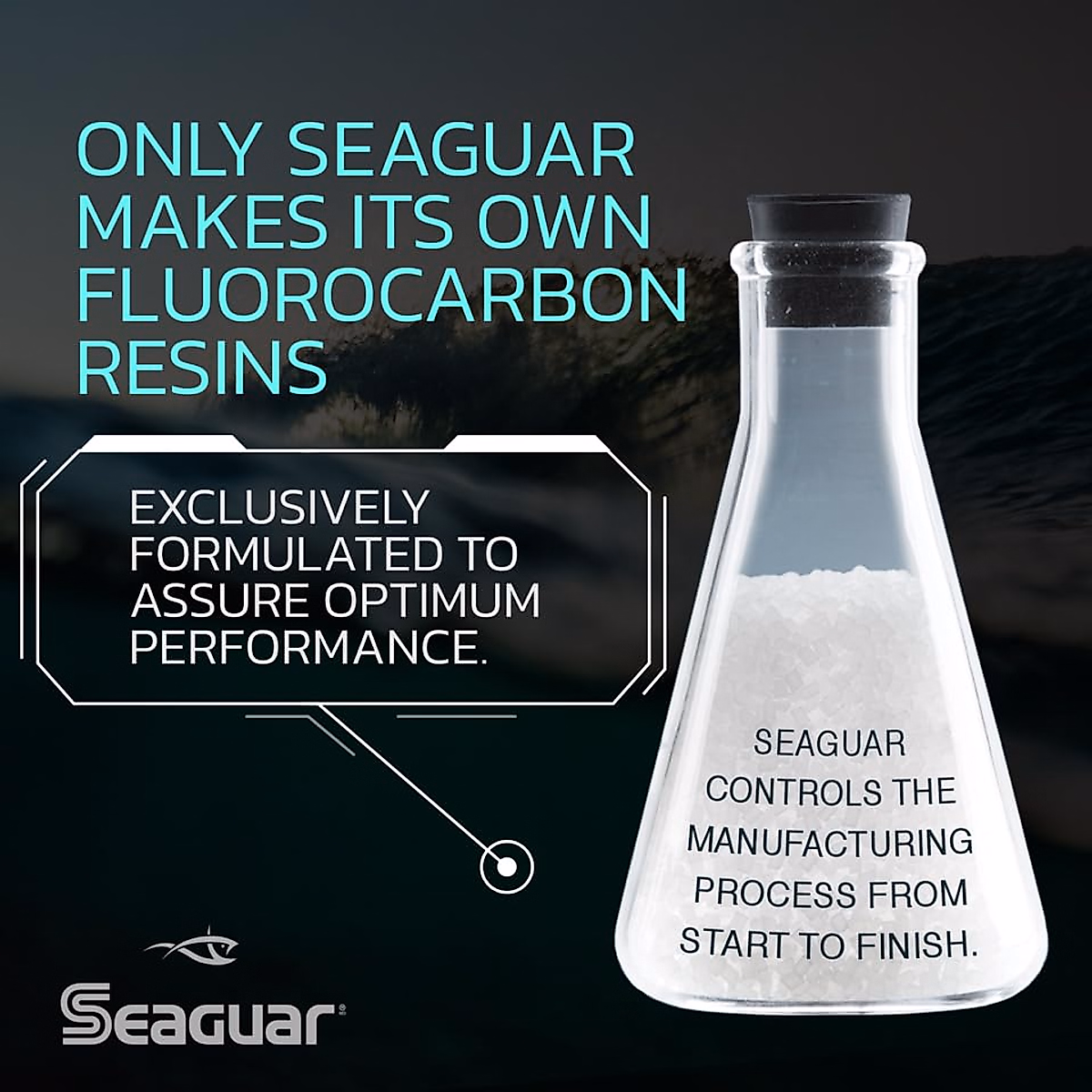 Seaguar Tatsu 100% Fluorocarbon Fishing Line DSF, 15lbs, 200yds Break Strength/Length - 15TS200