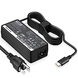 Charger for Lenovo Laptop Computer 65W 45W USB C Fast Power Adapter