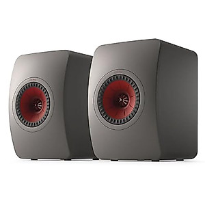 KEF LS50 Meta Passive Bookshelf Speakers - Pair (Titanium Grey)