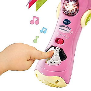 VTech Baby Babble and Rattle Microphone Amazon Exclusive, Pink