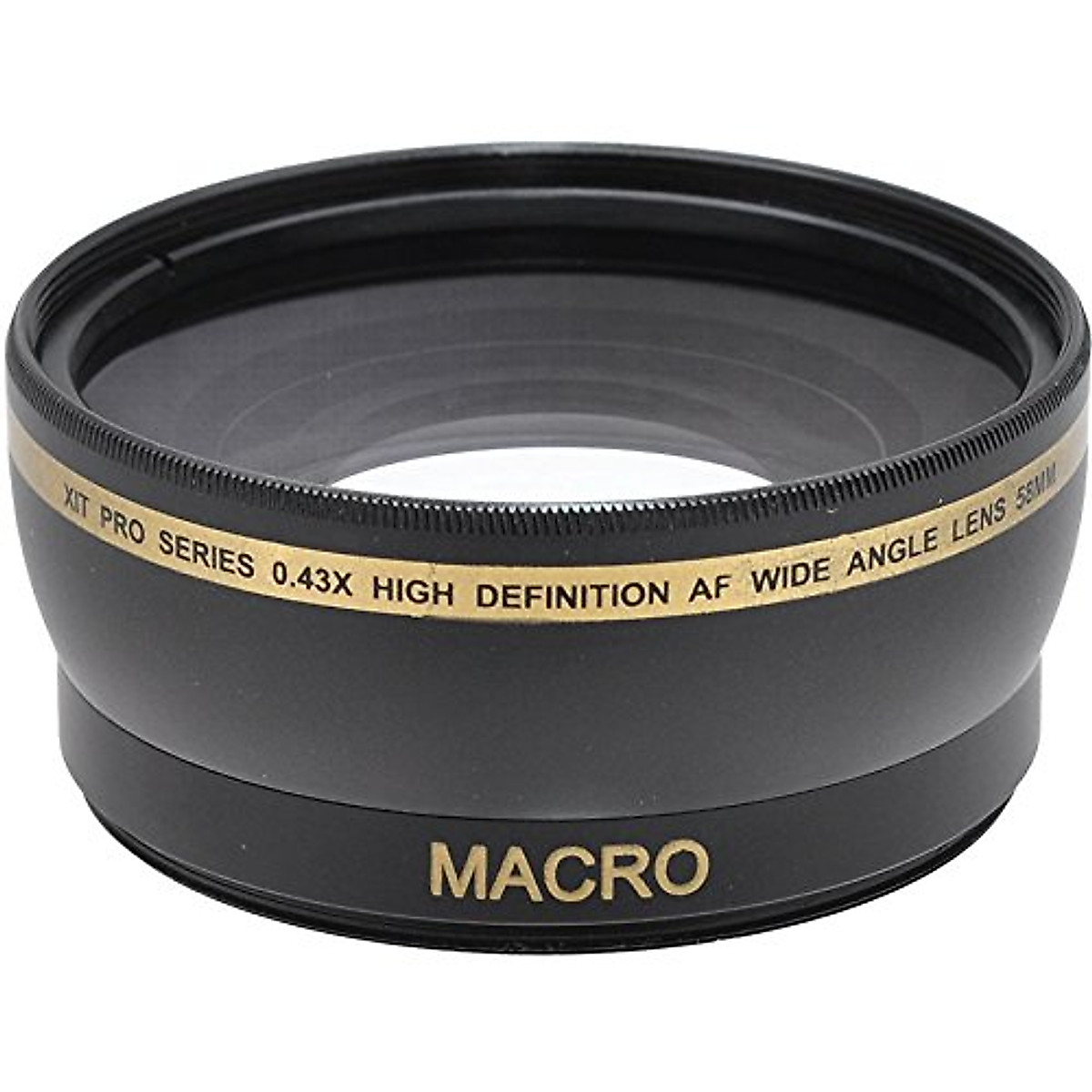 58mm 0.43X Wide Angle Lens For Canon Rebel T3, T3i, T4i, T5, T5i, T6, T6i, T6s, T7, T7i, SL1, SL2, EOS 60D, EOS 70D SLR Cameras with 18-55mm, 55-250mm, 18-250mm, 70-300mm, 75-300mm, 55-200mm Lenses