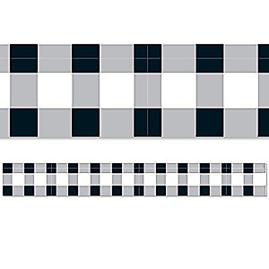 Creative Teaching Press Buffalo Check Bulletin Board Border Classroom Décor