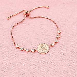 LQRI United States Army Gift US Army Medal Charm Bracelet Military Jewelry Army Mom Gift Army Wife Gift Military Deployment Gift For Women(B United States Army)