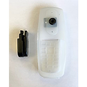 Clear Silicone Case for Spectralink 8440 with Swivel Selt Clip