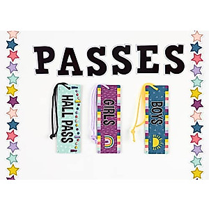 Teacher Created Resources Oh Happy Day Magnetic Hall Pass (TCR77518)