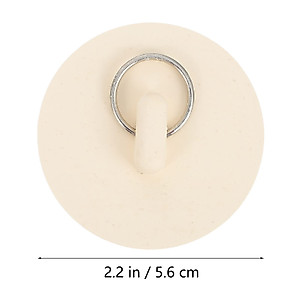 6pcs Rubber Sink Stopper Tub Stopper Kitchen Sink Stopper Drain Stopper Tub Drain Parts Bathroom Bath Stopper Bath Plugs Kitchen Sink Plug Sink Water Stopper Bathtub Plugs