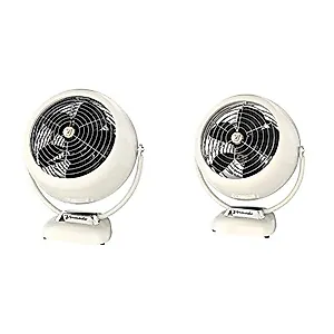Vornado VFAN Sr. Vintage Air Circulator Fan, Vintage White & VFAN Vintage Air Circulator Fan, Vintage White