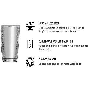 34HD Funny Black Cat Tumbler with Lid, 20 oz Stainless Steel Vacuum Insulated Personal Stalker Coffee Mug, Horror Cup, Cat Lover Gifts for Women Men Birthday Halloween Christmas