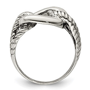 925 Sterling Silver Solid Ring Size 8 Jewelry for Women