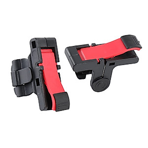 UKCOCO 3pcs Gatillos Para Celular Left and Right Game of Phones Game Sensitive Joysticks Chicken-eating Artifact for Phone Triggers Quick Shooting Button Aim Handle Cell Phone Red
