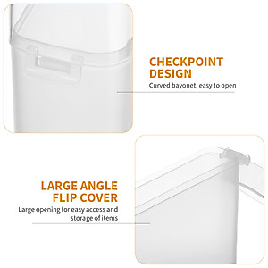 IMIKEYA Cheese Storage Container for Fridge Sliced Cheese Container for Fridge Clear Plastic Butter Cheese Slice Storage Keeper Box Cheese Preservation Container