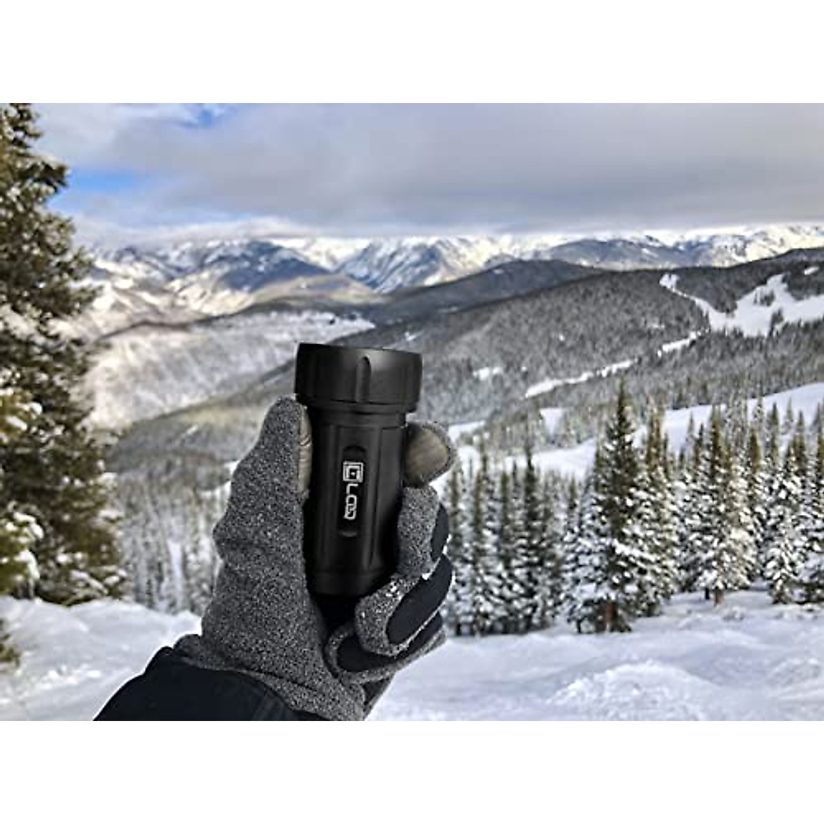 Canniloq TXD120 Premium Rugged Airtight Jar and Storage Container Keeps Herbs Spices Fresh, Zytel Nylon, 120ml (Jet Black)