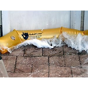 Watershed Innovations Best Sandbag Alternative - Hydrabarrier Standard 6 Foot Length 4 Inch Height. - Water Diversion Tubes That are The Lightweight, Re-usable, and Eco-Friendly (Single Unit)