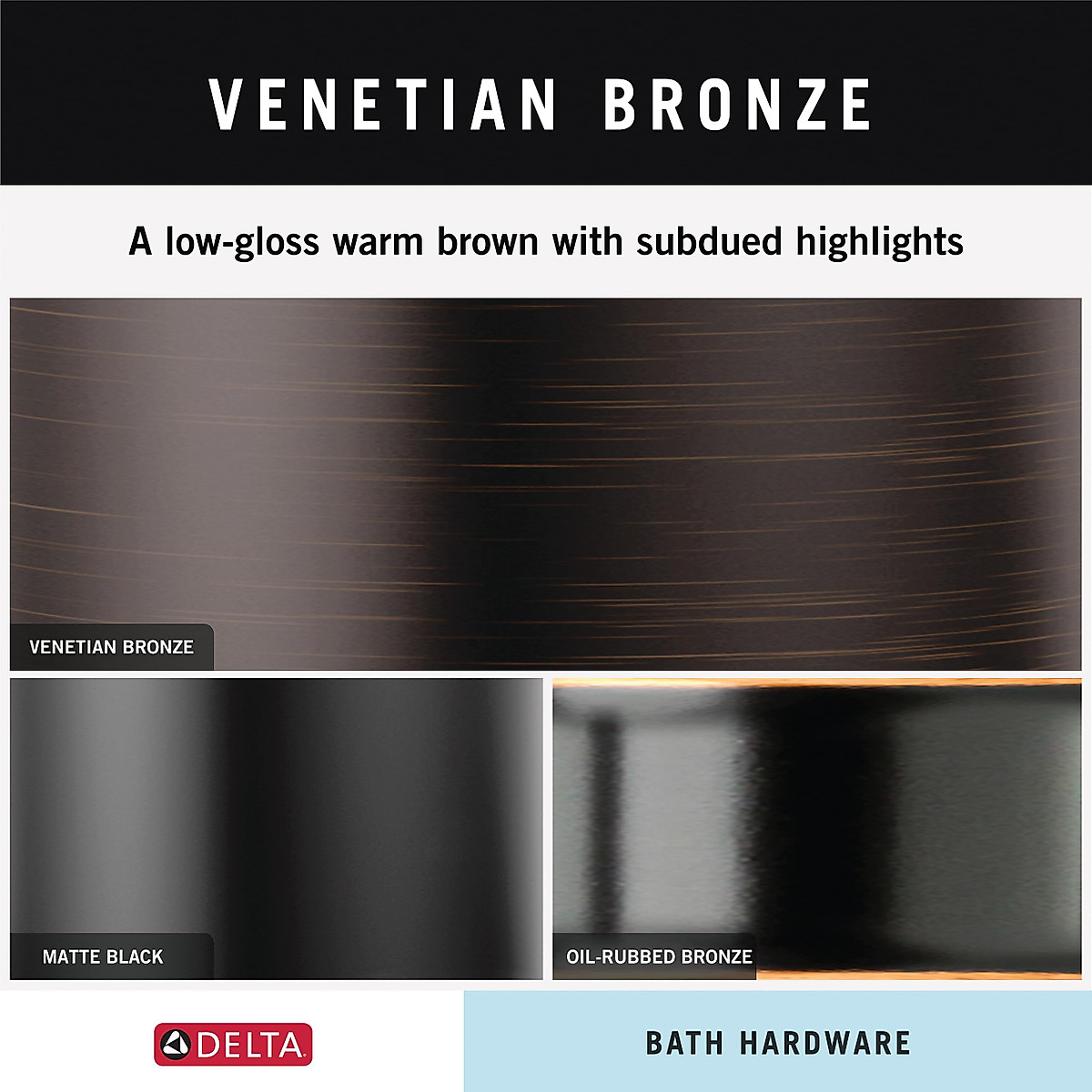 Delta Faucet 79435-RB Dryden Towel, Robe Hook, Venetian Bronze