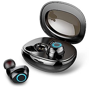 Motast Wireless Earbuds, Bluetooth 5.1 Headphones Mini Bluetooth Earbuds with HD Mic, Wireless Earphones in Ear with USB C Charging Case, IP7 Waterproof, Deep Bass, 30H Playtime Headset for Sports