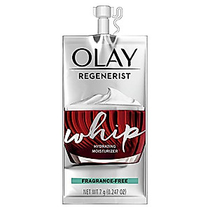 Olay Regenerist Whip Face Moisturizer SPF 25, 1.7 oz + Whip Face Moisturizer Travel/Trial Size Bundle