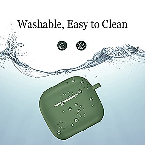 Airpods 3 Case, LowGeeker Silicone Case Cover Compatible with Airpods 3 Replacement Accessories Full Protective Shockproof with Keychain for Men Women, Pink