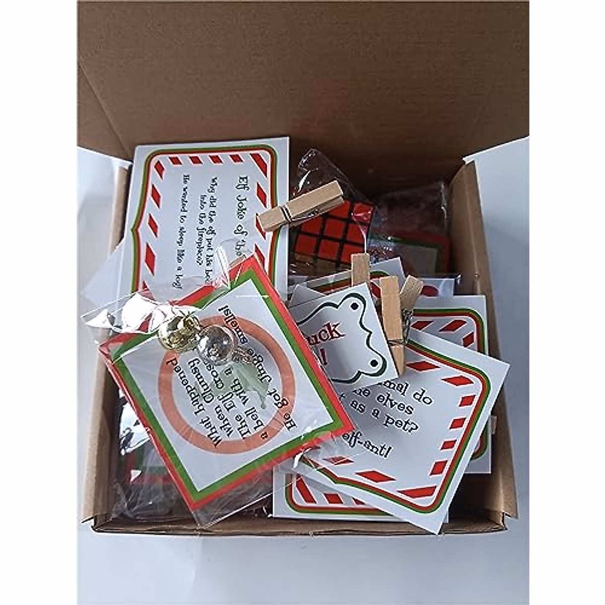 Elf kit 24 Days of Christmas Elf Magic Kit for 2024 Fun Elf Activities Props and Countdown Xmas Gift and Party Favor