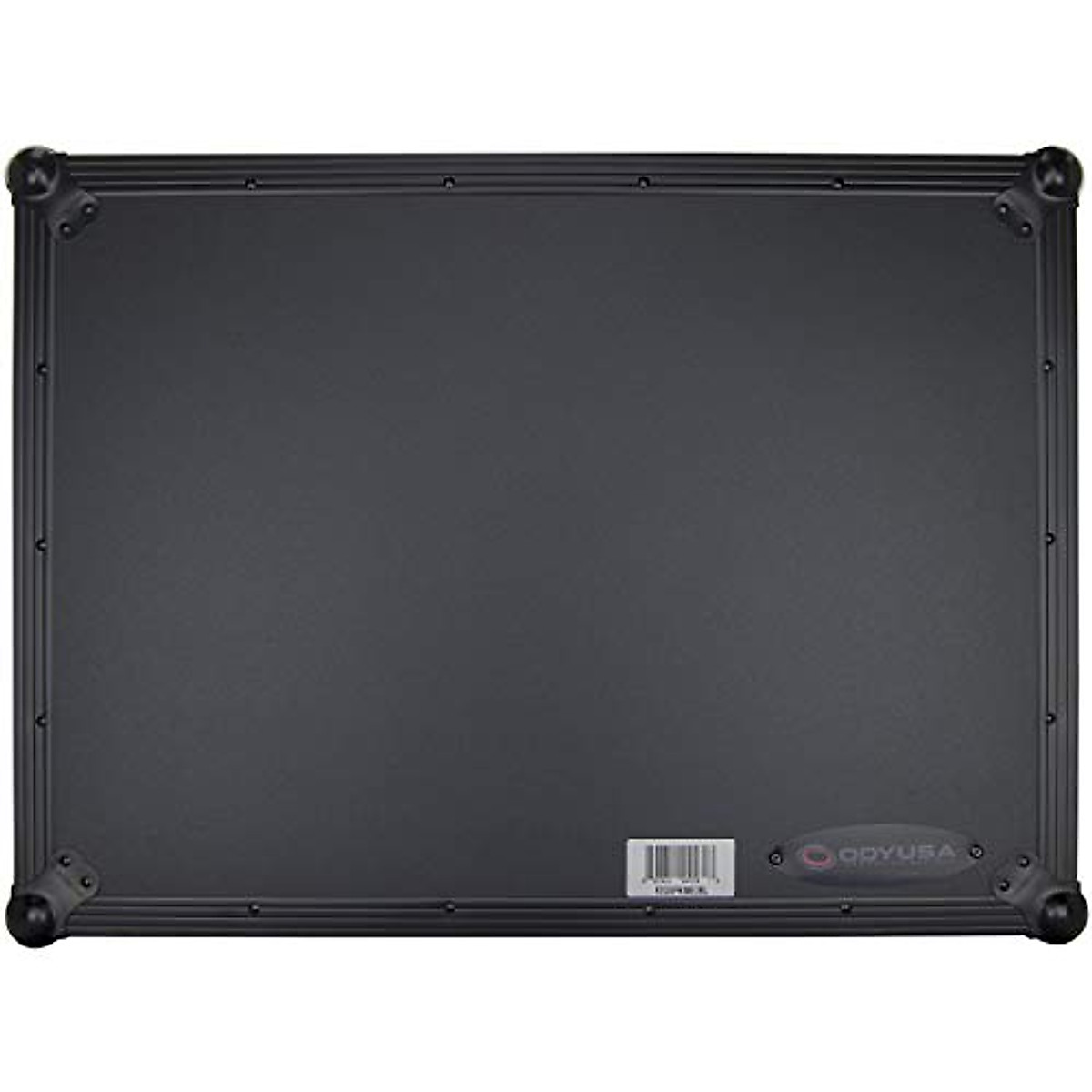 Odyssey Cases Denon Prime 2 Glide StyleTM Black Flight Case with 1U Rack Space.