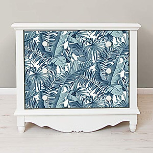 NuWallpaper NUS3148 Maui Peel & Stick Wallpaper, Blue
