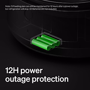 PETLIBRO Automatic Cat Feeder Wet Food Refrigerated New Upgraded APP Control,3 Days Freshness 3 Meals,Semiconductor Cooling&Quick Chills Wet Food Dispenser,Polar WiFi Timed Auto Pet Feeder for Cat Dog