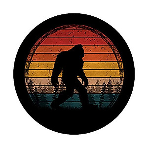 Bigfoot Retro, Vintage Seventies Graphic Design Gift Idea PopSockets PopGrip: Swappable Grip for Phones & Tablets